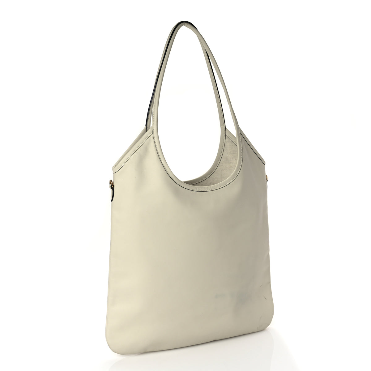 Miu Miu Nappa Ivy Bag Travertine Stone | Luxe Collective